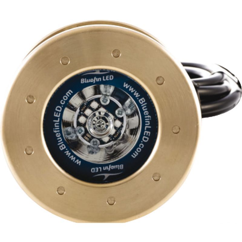 Bluefin Led PCG_47098 Mako M12 Compact Thru-Hull Underwater Light ...
